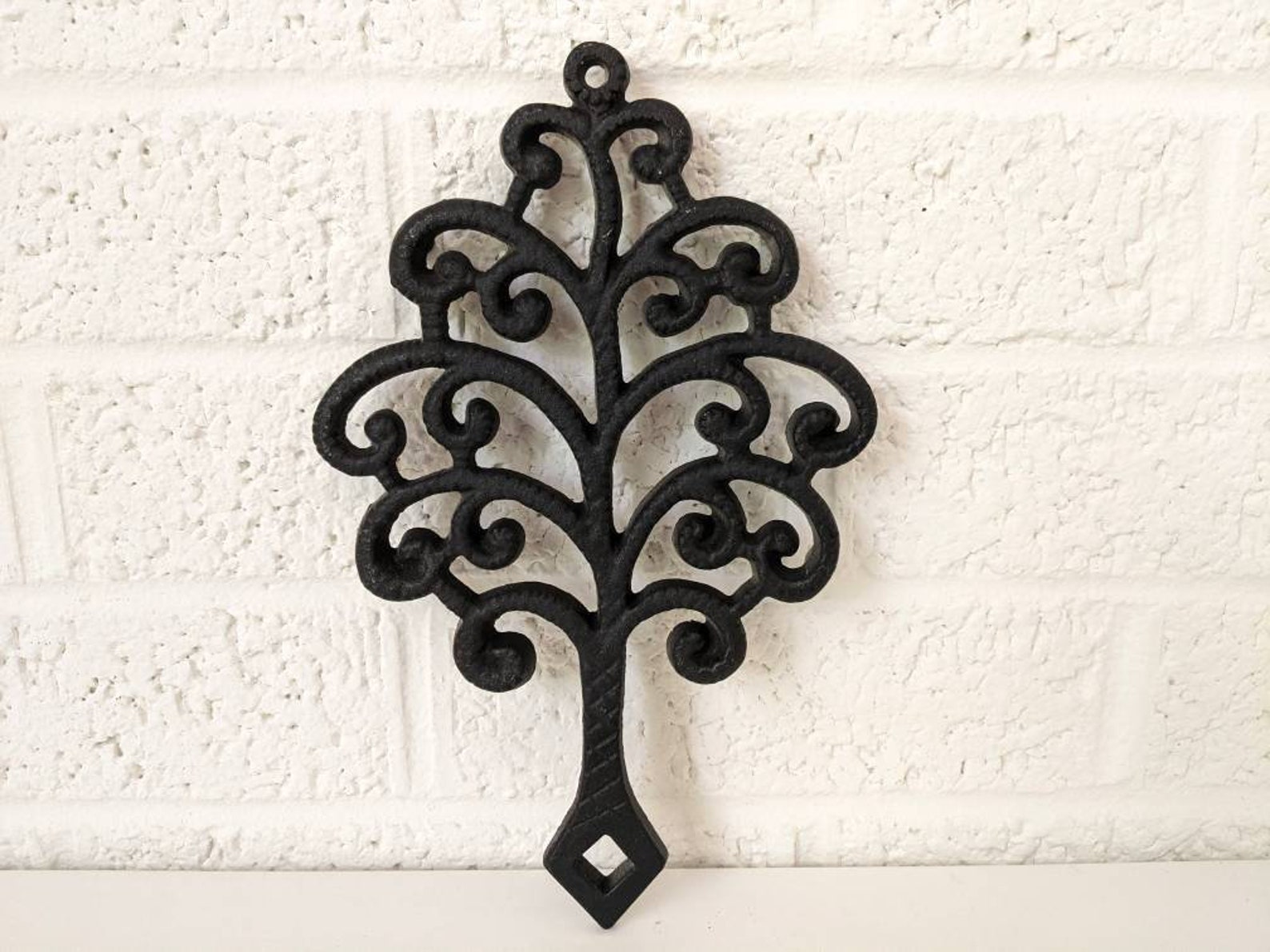Vintage JZH 1951 Cast Iron Trivet or Wall Art J. Z. H. - Etsy