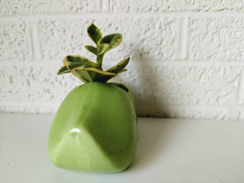 Vintage Ceramic Clog Planter - Etsy