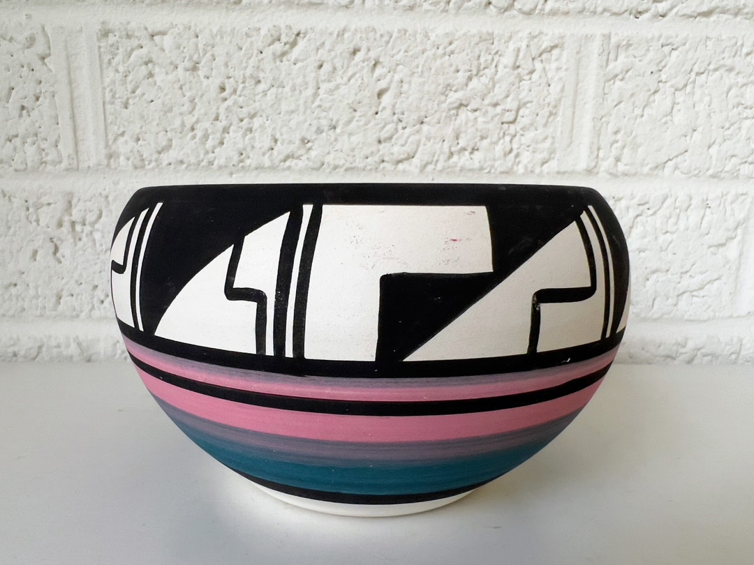 Vintage Ute Mountain Tribe Pottery Vase Signed Ruth Root Pottery Bowl ...