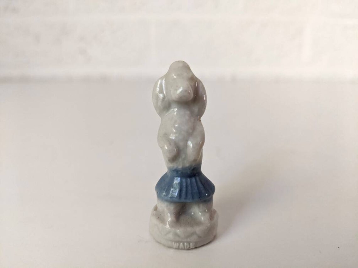 Vintage Wade of England Dancing Circus Poodle Figurine | Wade Whimsies ...