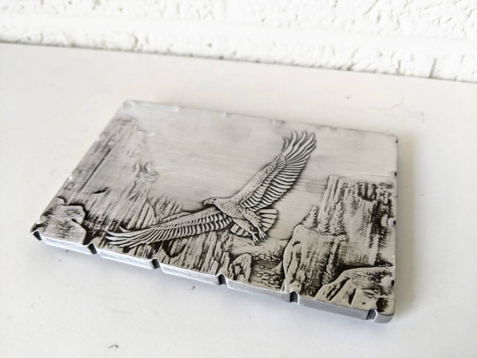 Vintage Hammered Metal Paperweight Wendell August Forge | Etsy