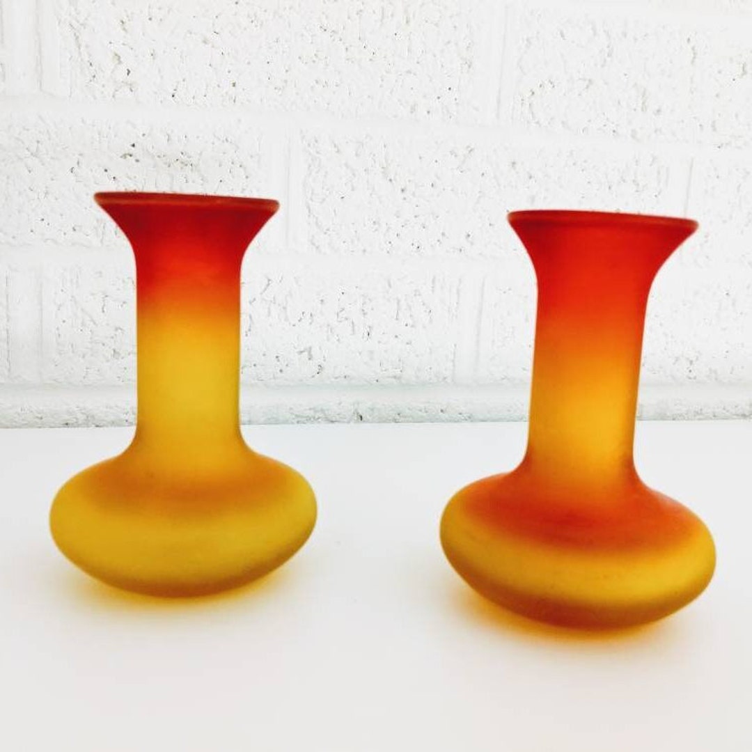 Vintage Pilgrim Hand Blown Glass Vase, Sold Individually - Etsy