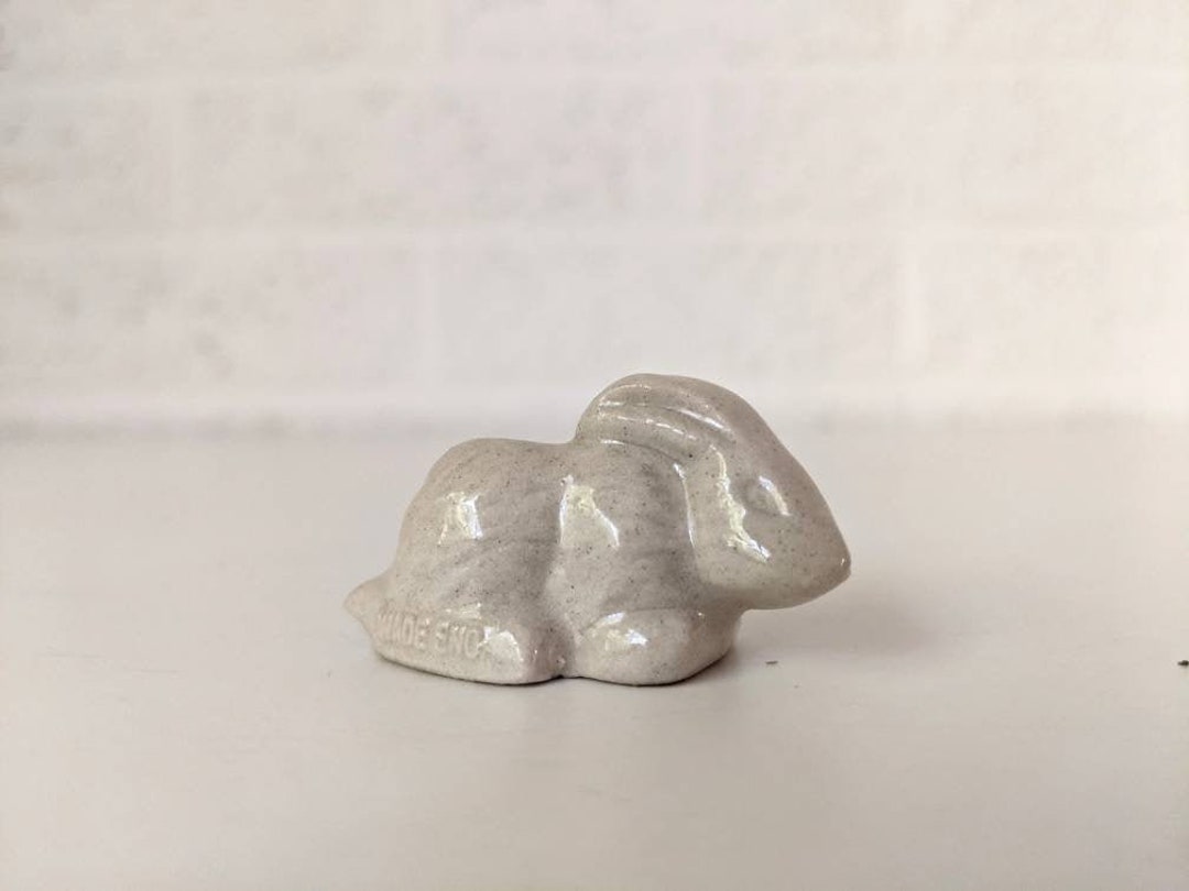 Vintage Wade of England White Rabbit Figurine Wade Whimsies - Etsy