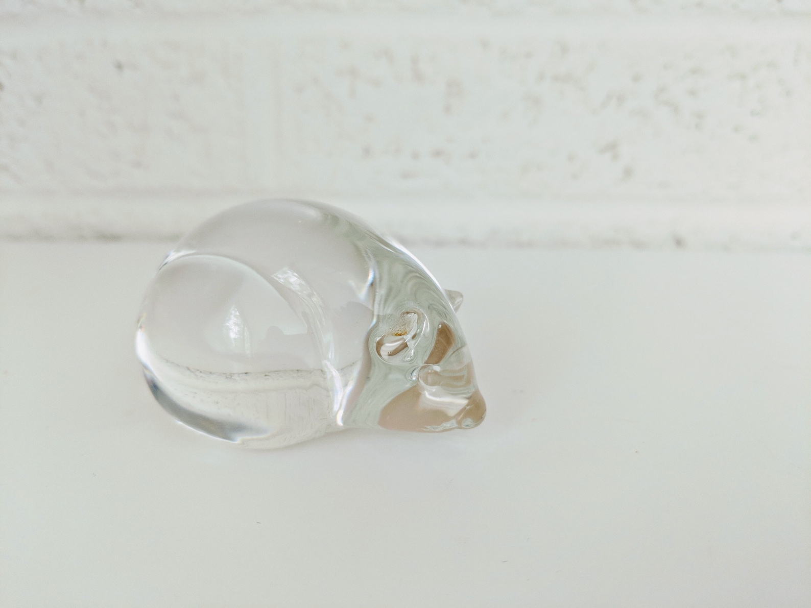 Vintage Glass Mouse Figurine | Etsy