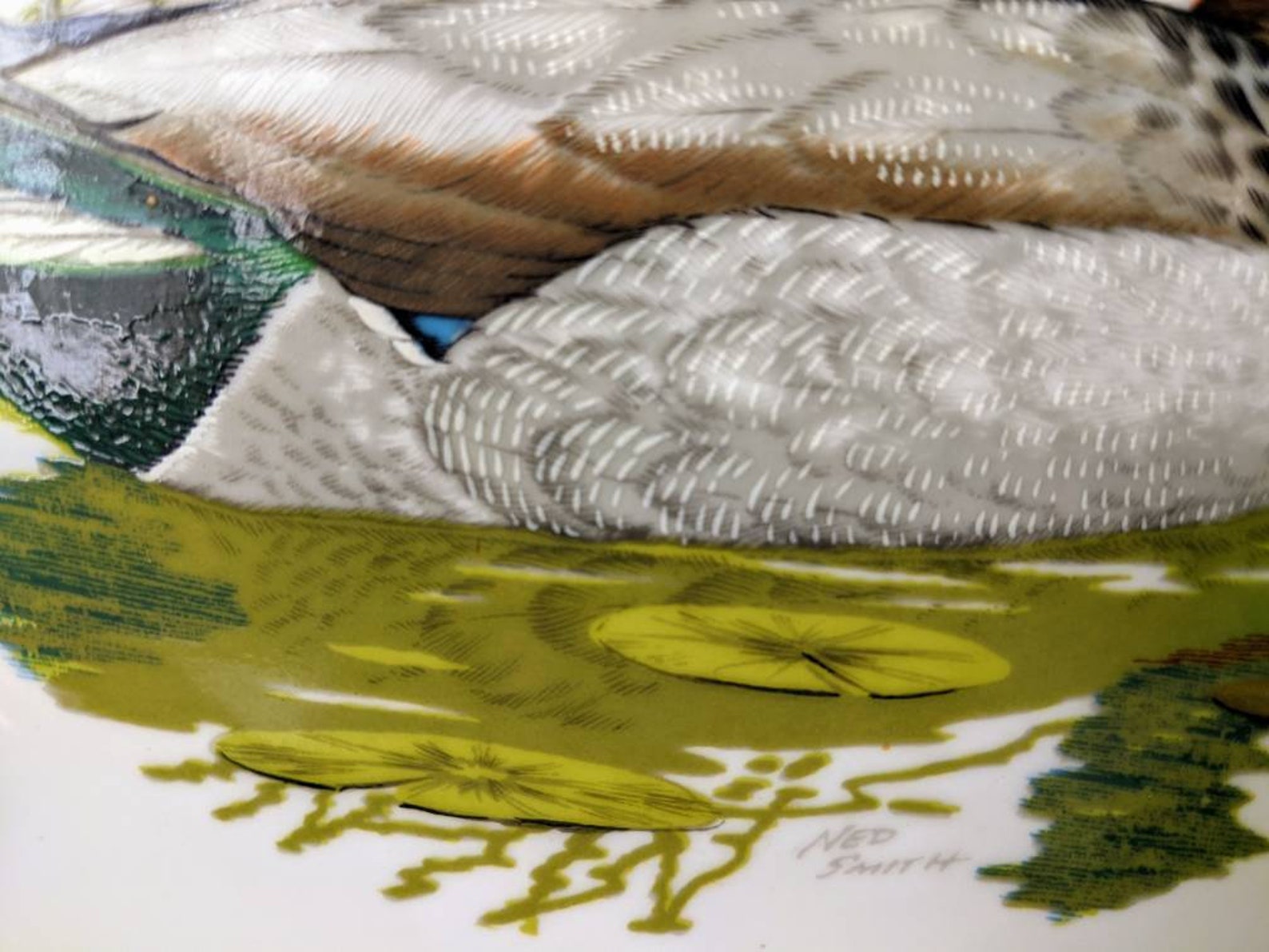 1979 Ned Smith Waterfowl Plate | Rubel - Etsy