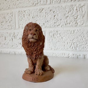 Vintage Leo by Tim Wolfe Lion Figurine Charmers Cairn Studio - Etsy