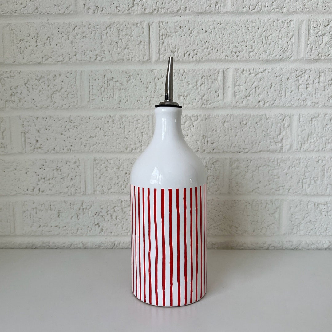 Vintage Olive Oil Pitcher Clay Pottery - Etsy