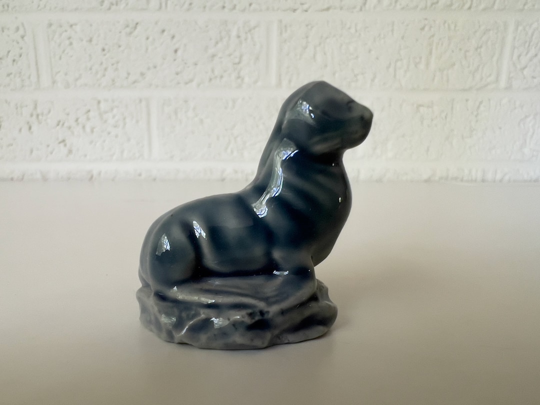Vintage Wade of England Seal Figurine | Wade Miniature Figurines - Etsy