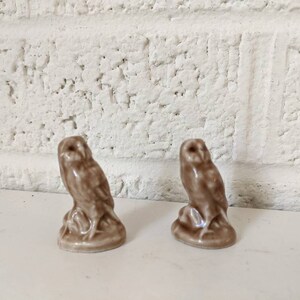 Vintage Wade of England Brown Owl Figurine | Wade Whimsies Miniature ...