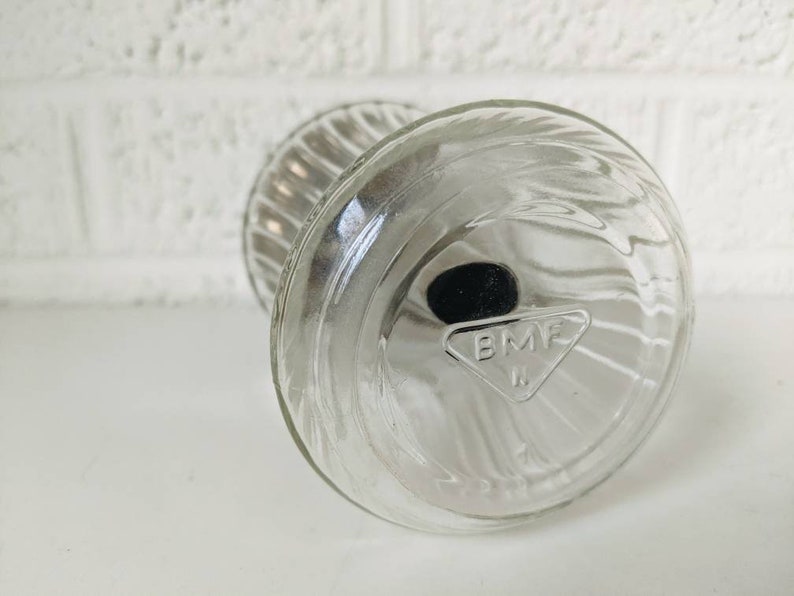 Vintage Glass Sugar Dispenser BMF Glass Sugar Jar | Etsy