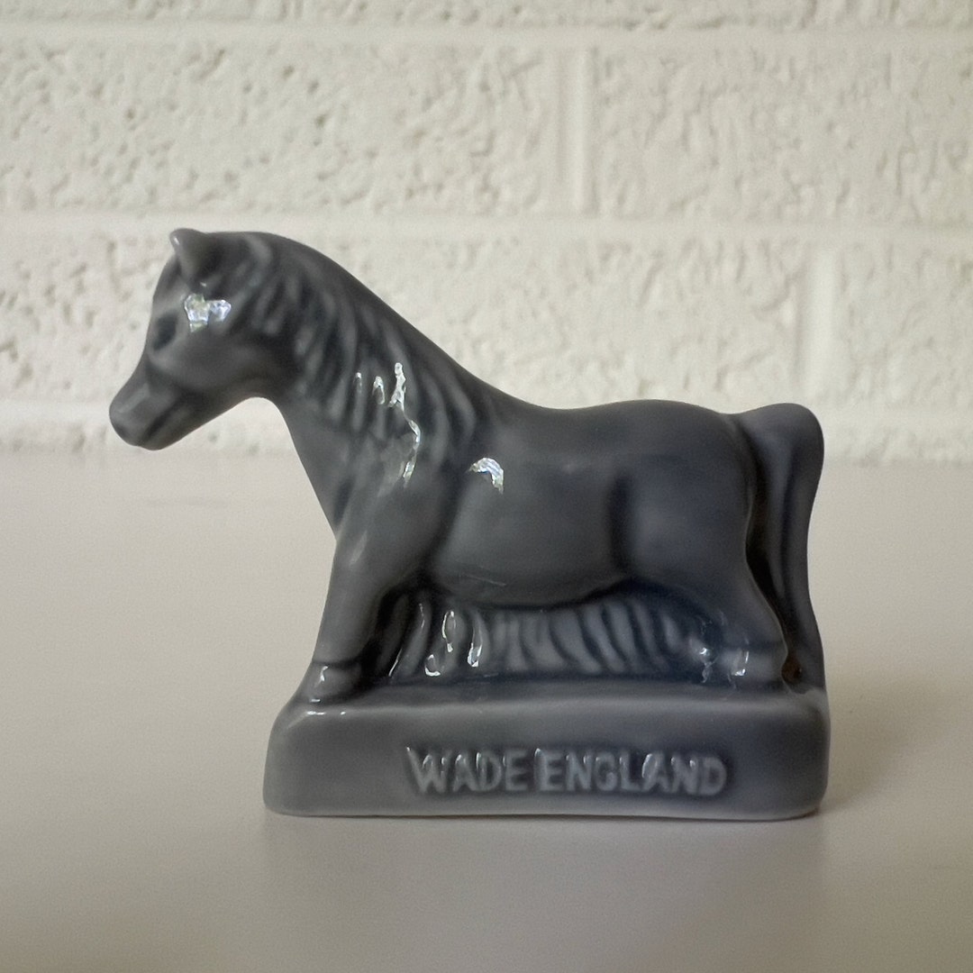 Vintage Wade of England Horse Figurine Wade Whimsies Miniature ...