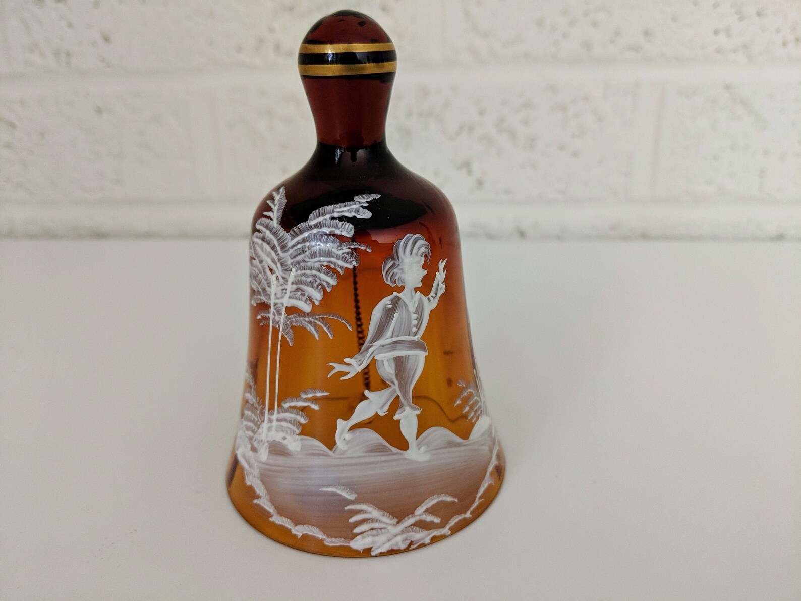 Vintage Glass Bell From Western Germany - Etsy