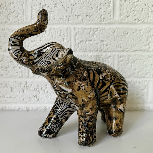 Patchwork Figurines - Etsy