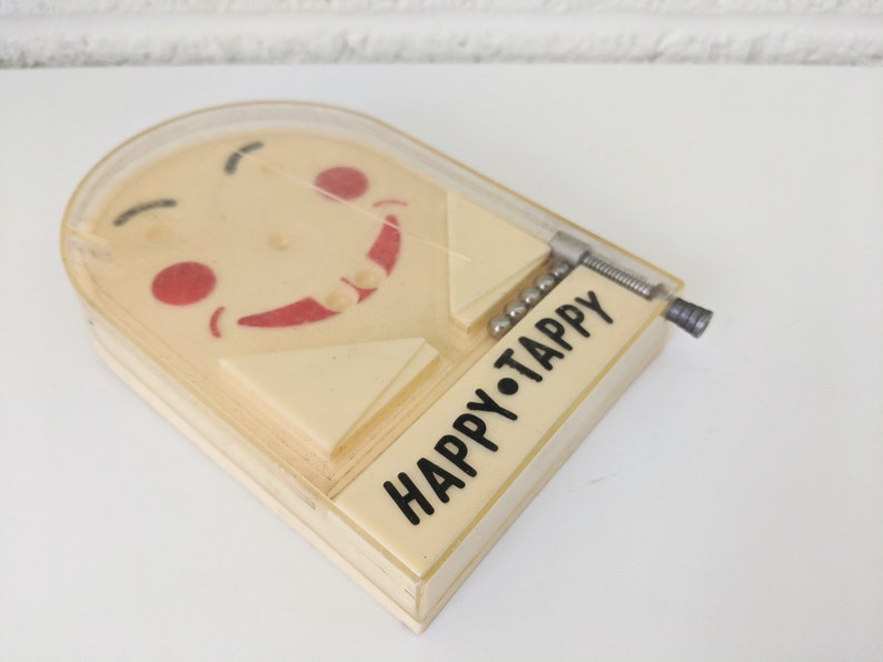 Sixties Pinball Toy Happy Tappy - Etsy