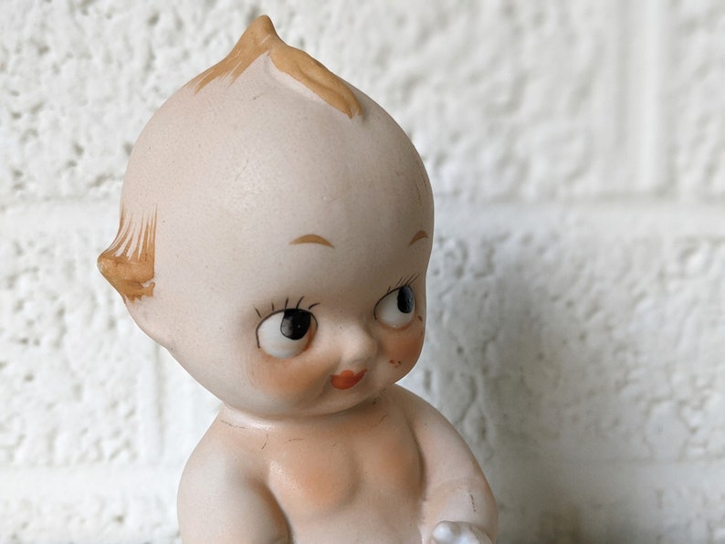Vintage Bisque Kewpie Doll Figurine Cupid Cupie F 107 - Etsy