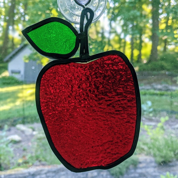 Stained Glass Apples - Etsy