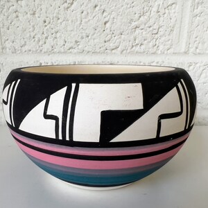 Vintage Ute Mountain Tribe Pottery Vase Signed Ruth Root Pottery Bowl ...