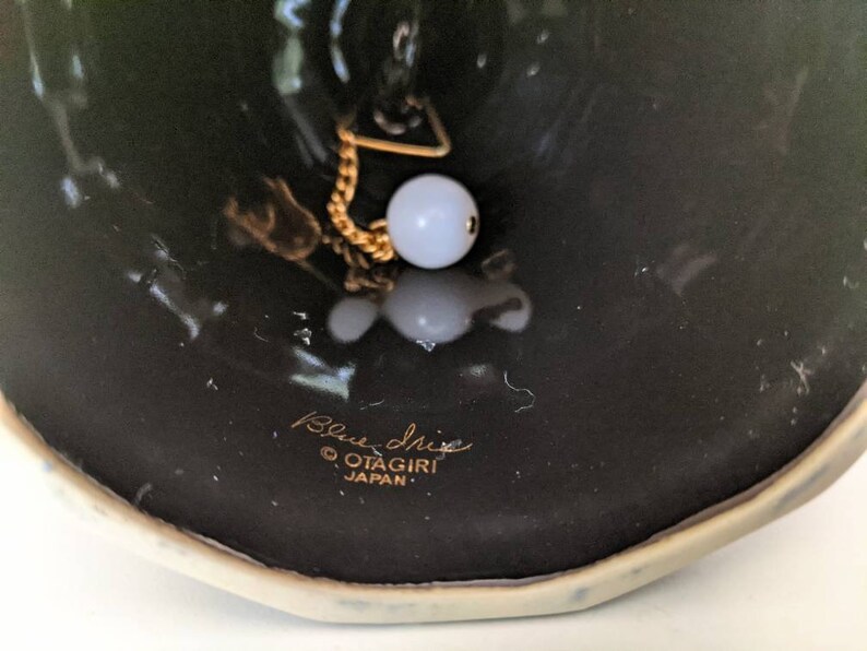 Vintage Blue Iris Bell by Otagiri Japan Ceramic Bell - Etsy