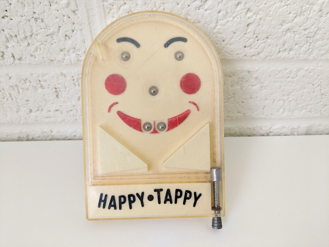 Sixties Pinball Toy Happy Tappy - Etsy