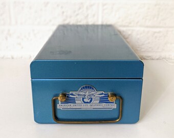 Vintage Lock Box - Etsy
