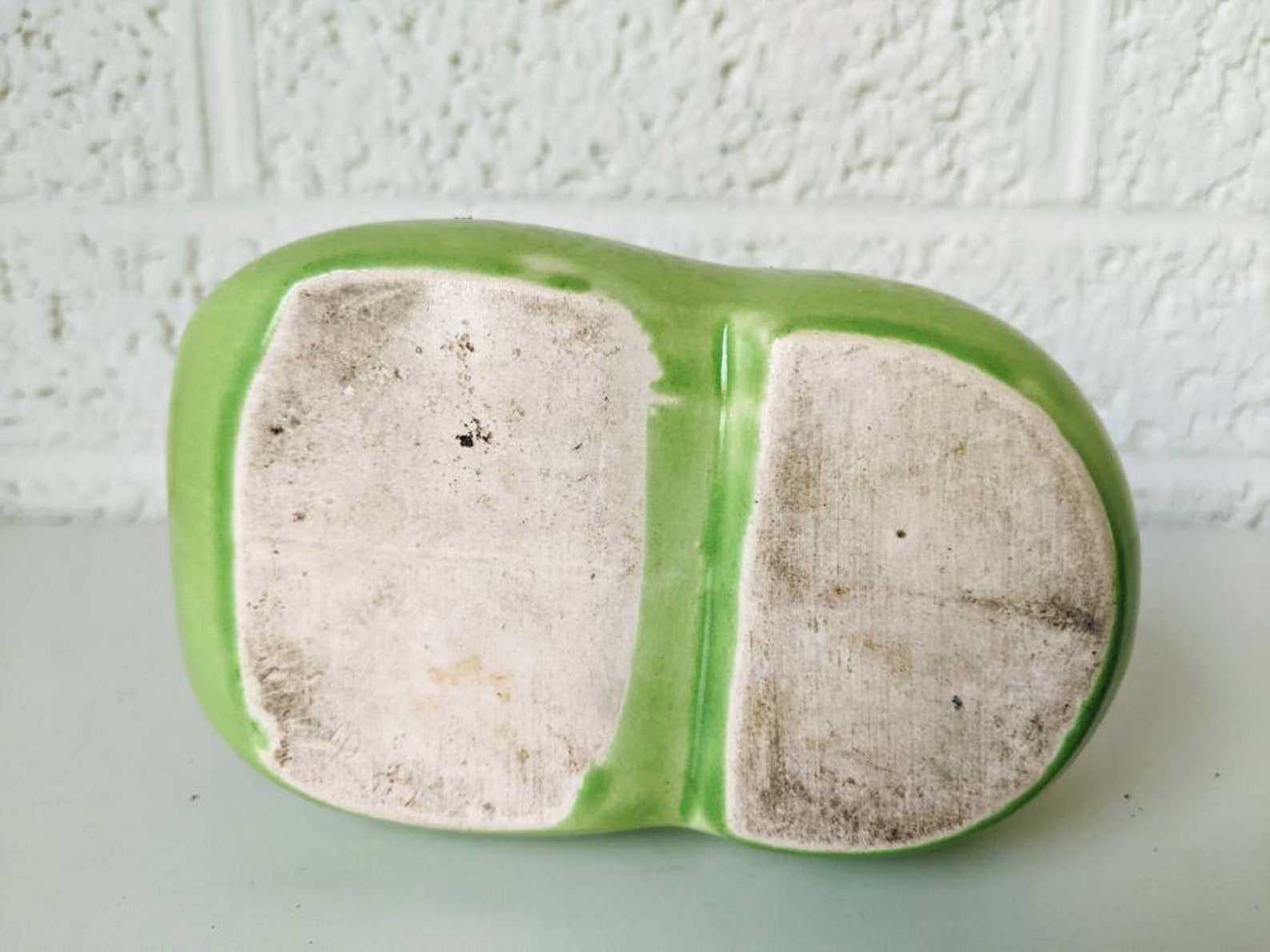 Vintage Ceramic Clog Planter - Etsy