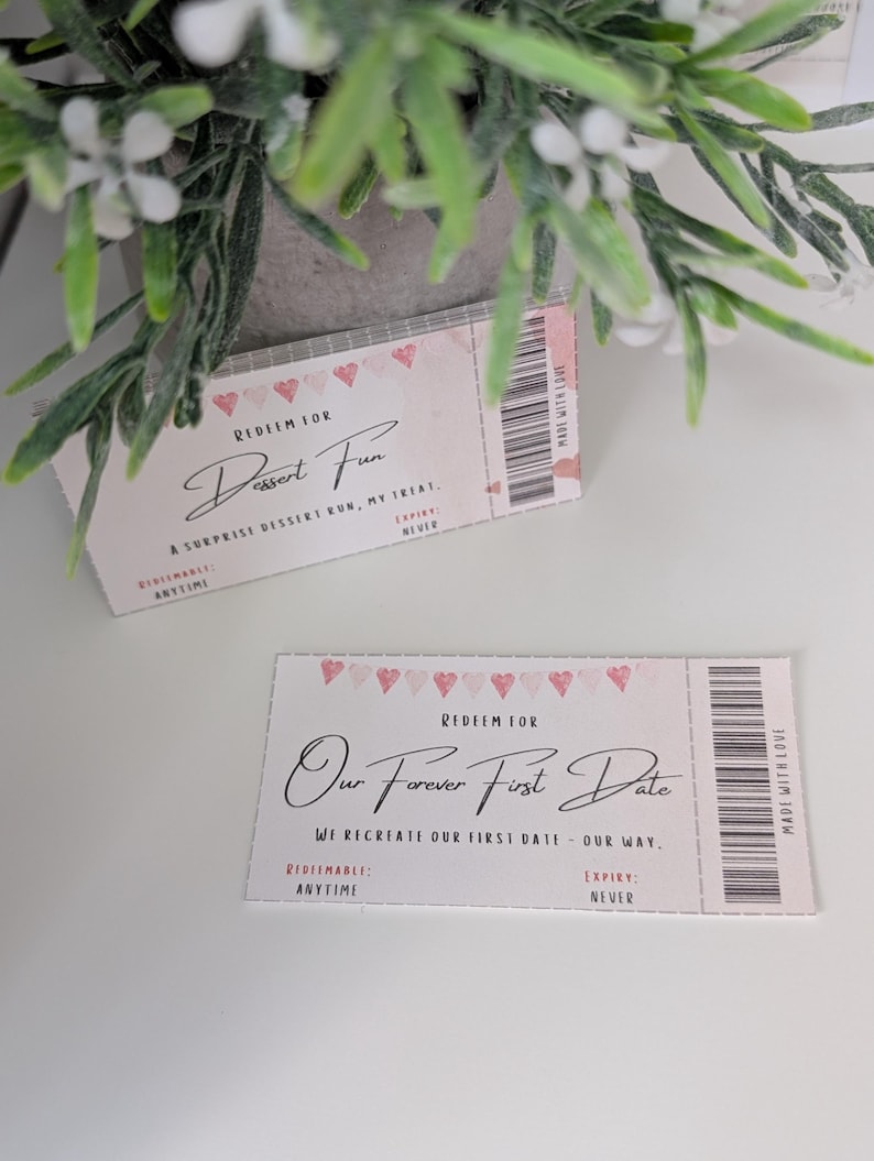 Romantic Love Coupon Book – Printable, Editable Canva Template (PDF ...