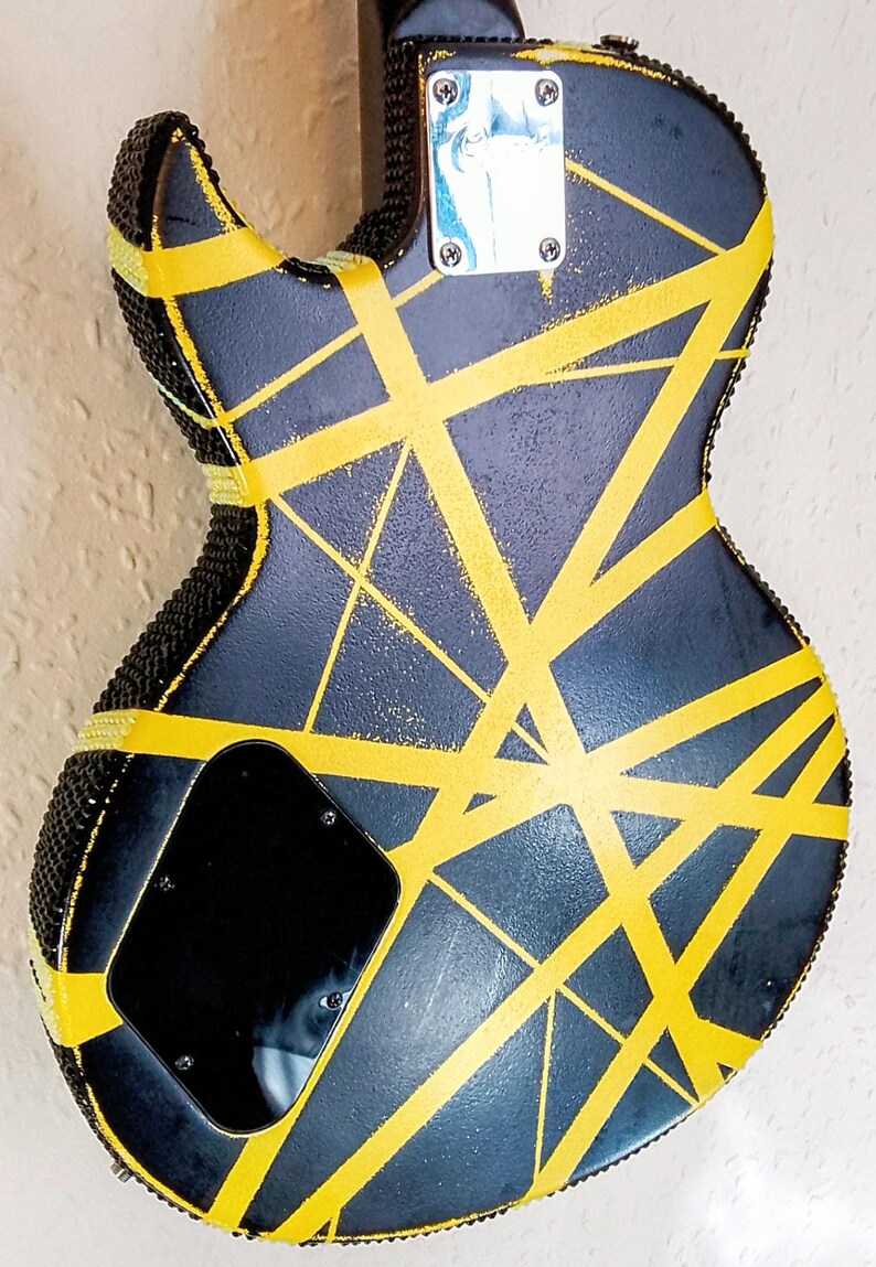 Cort Les Paul With EVH Style Worn Finish and Crystal Rhinestones - Etsy