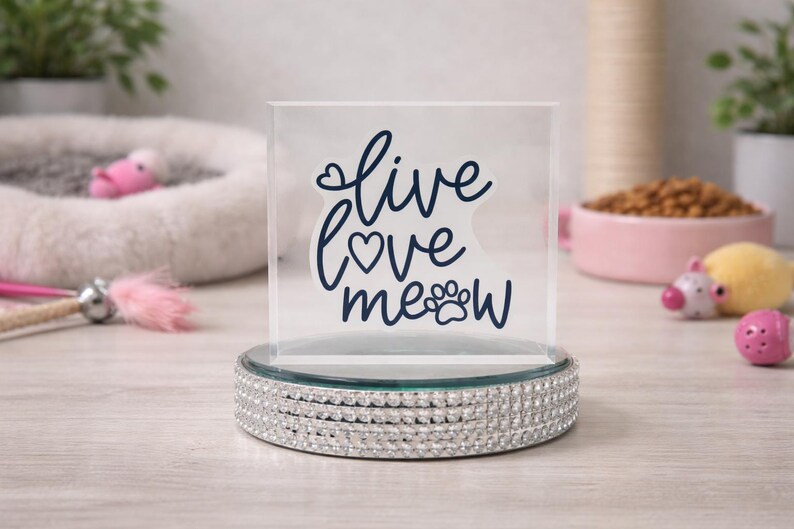 Live, Love, Meow - Etsy