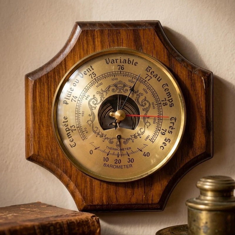 Antique Wall Barometers - Etsy