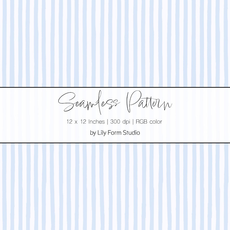 Blue and White Striped Pattern - Etsy
