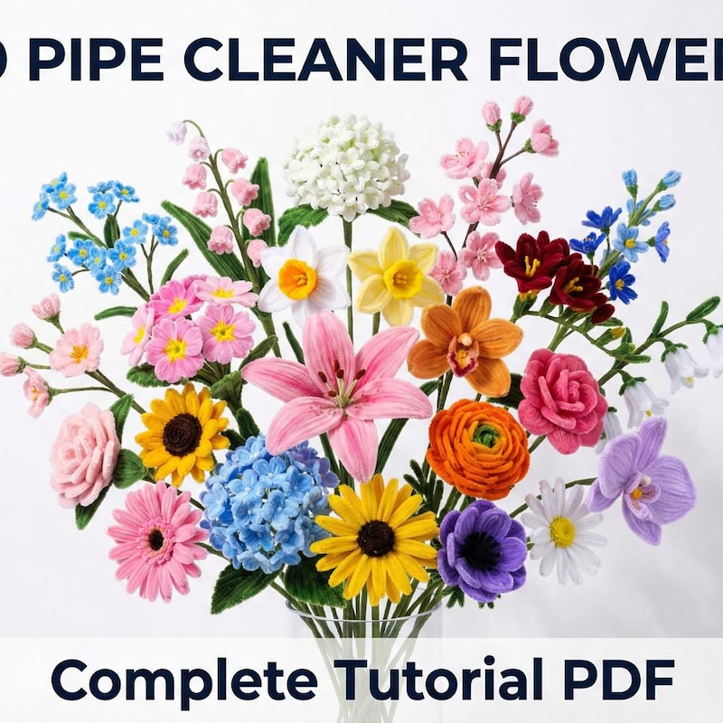 Plastic Flowers - Etsy