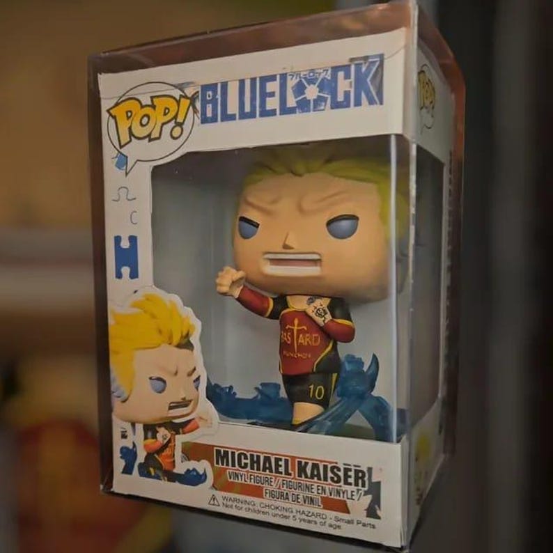 Michael Kaiser Blue Lock Custom Funko Pop - Etsy
