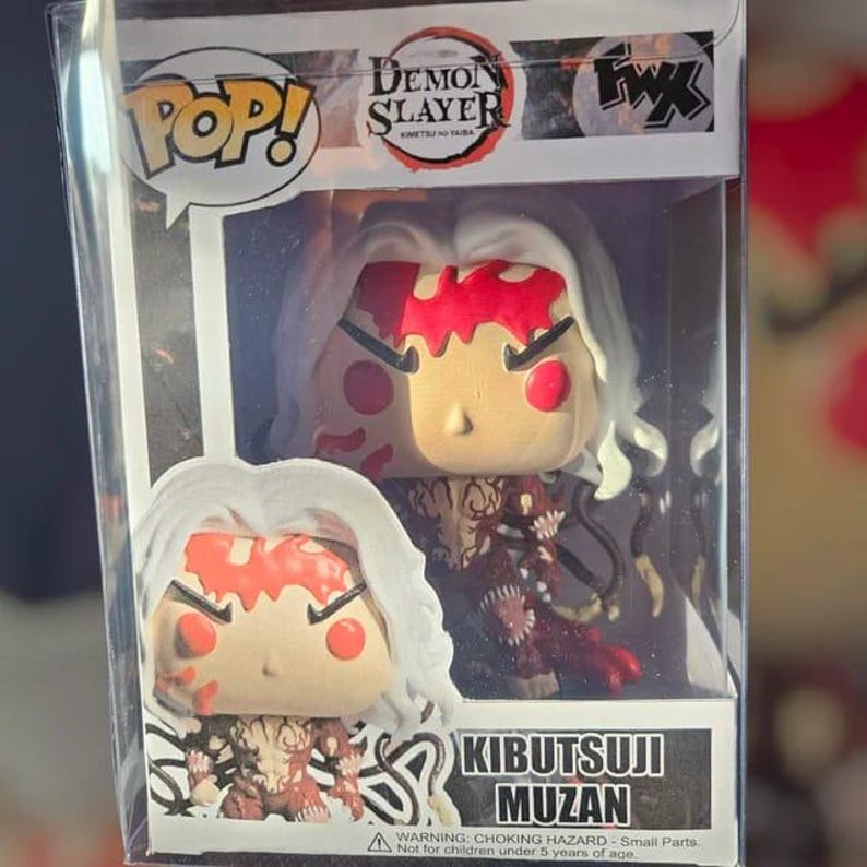 Kibutsuji Muzan Demon Slayer Custom Funko Pop - Etsy