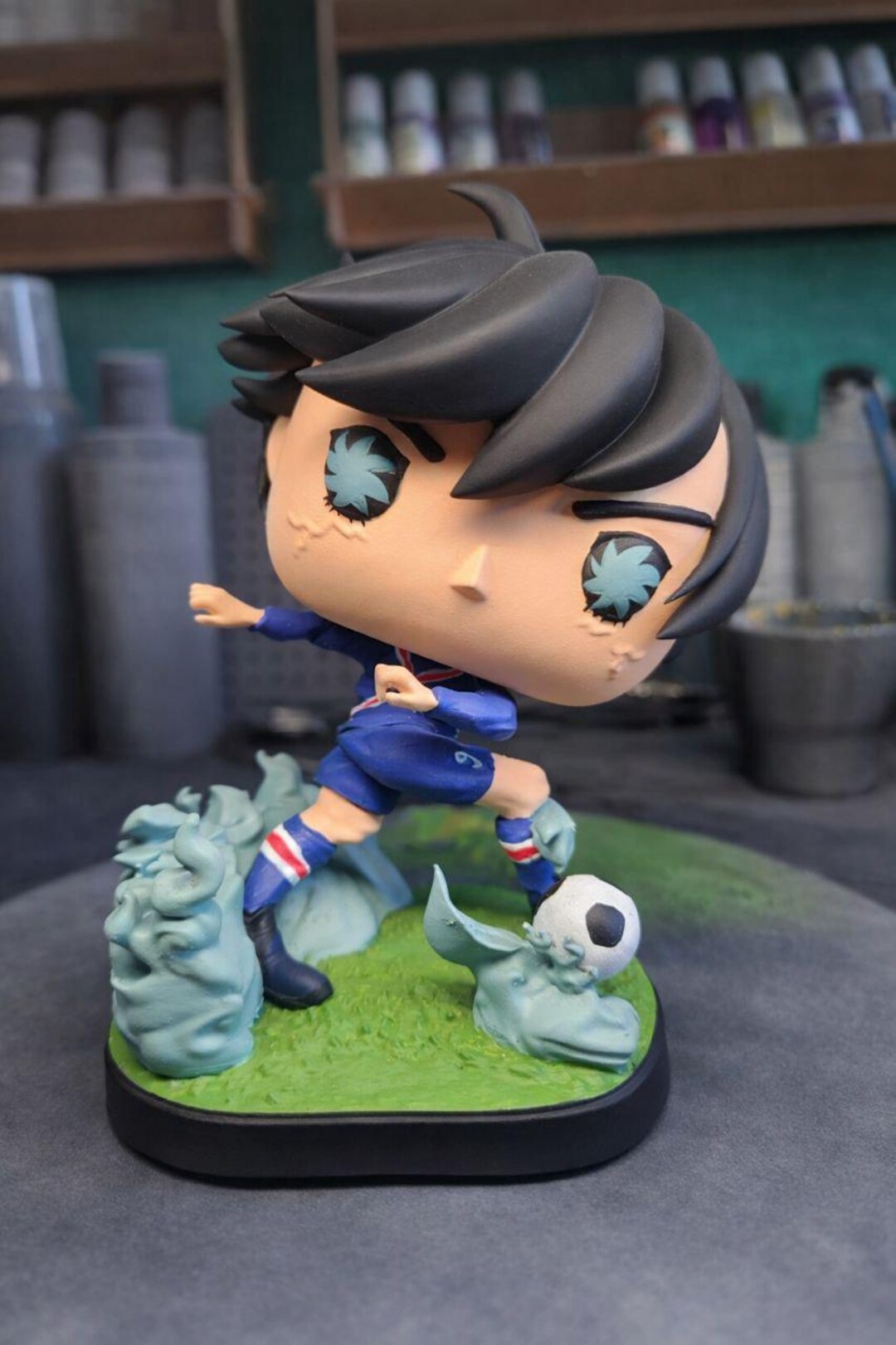 Itoshi Rin Blue Lock Custom Funko Pop - Etsy