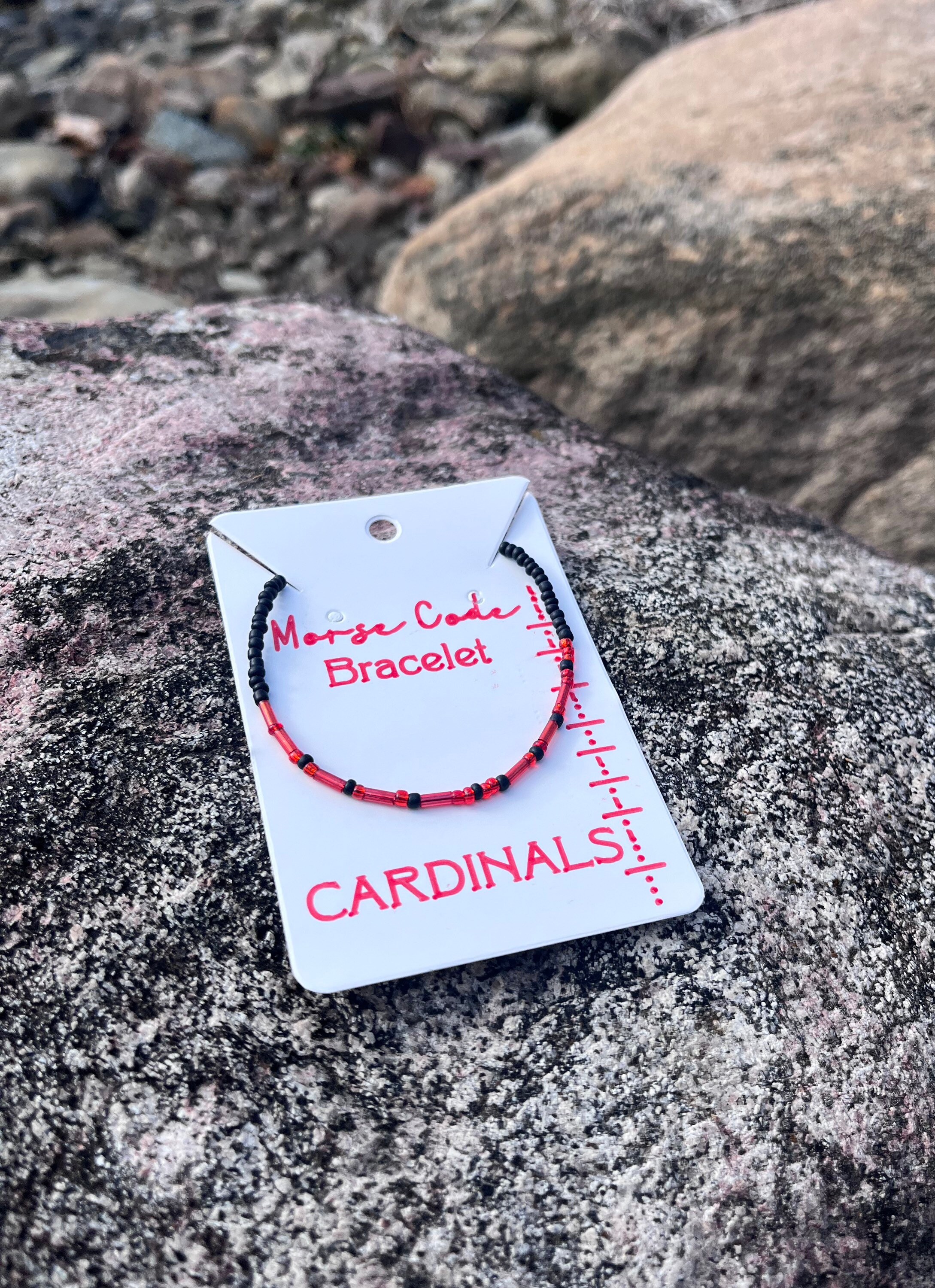 School Fundraiser Bracelet Morse Code Mascot Bracelets Several Buying ...