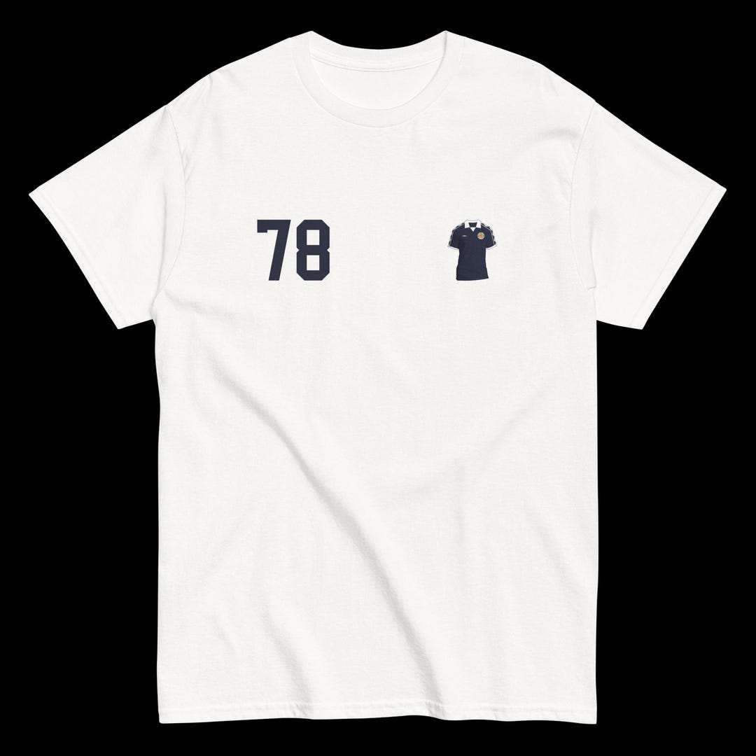 Scotland 1978 World Cup Retro T-shirt - Etsy
