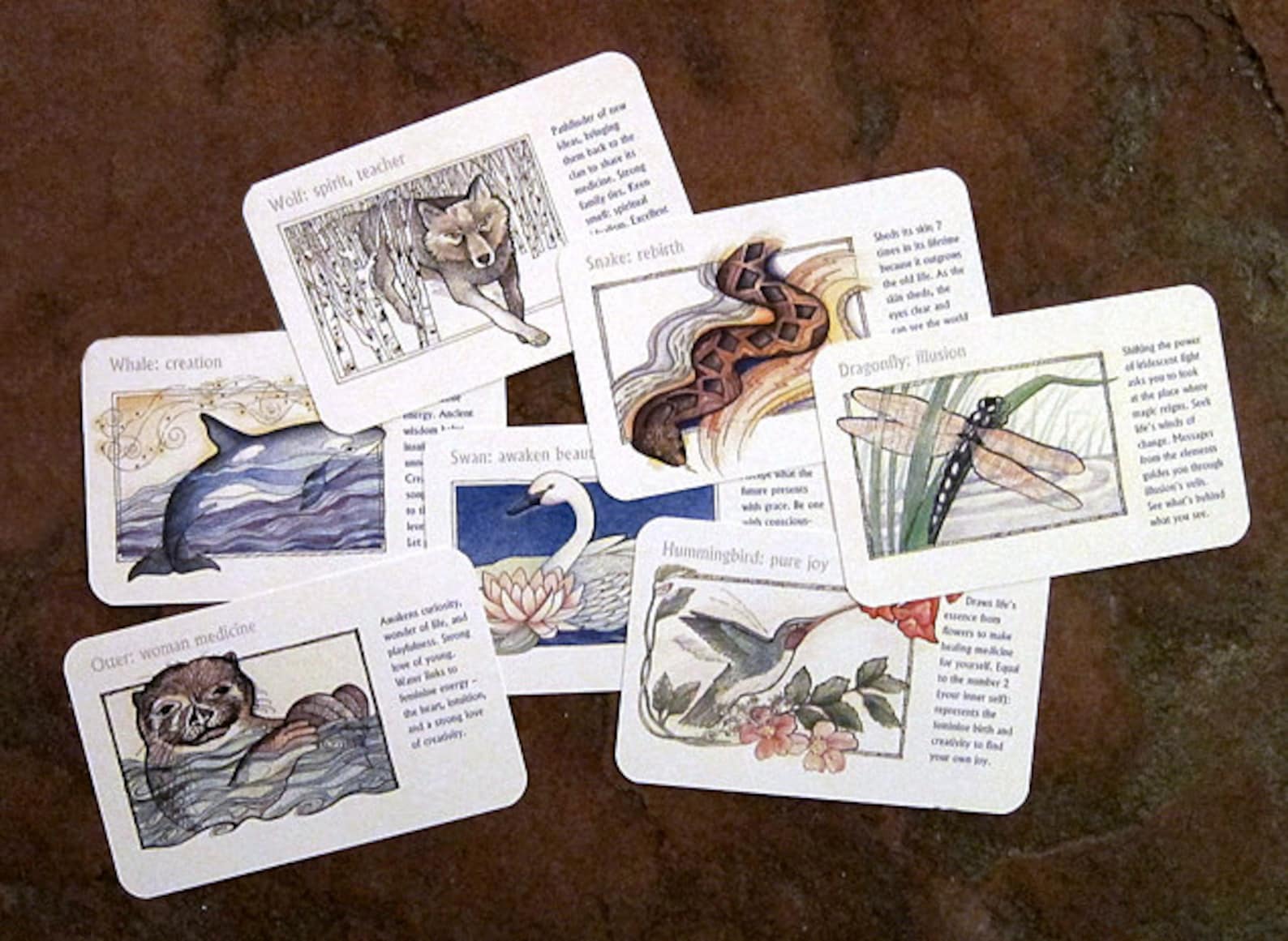 Spirit Animal Oracle Card Deck - Etsy