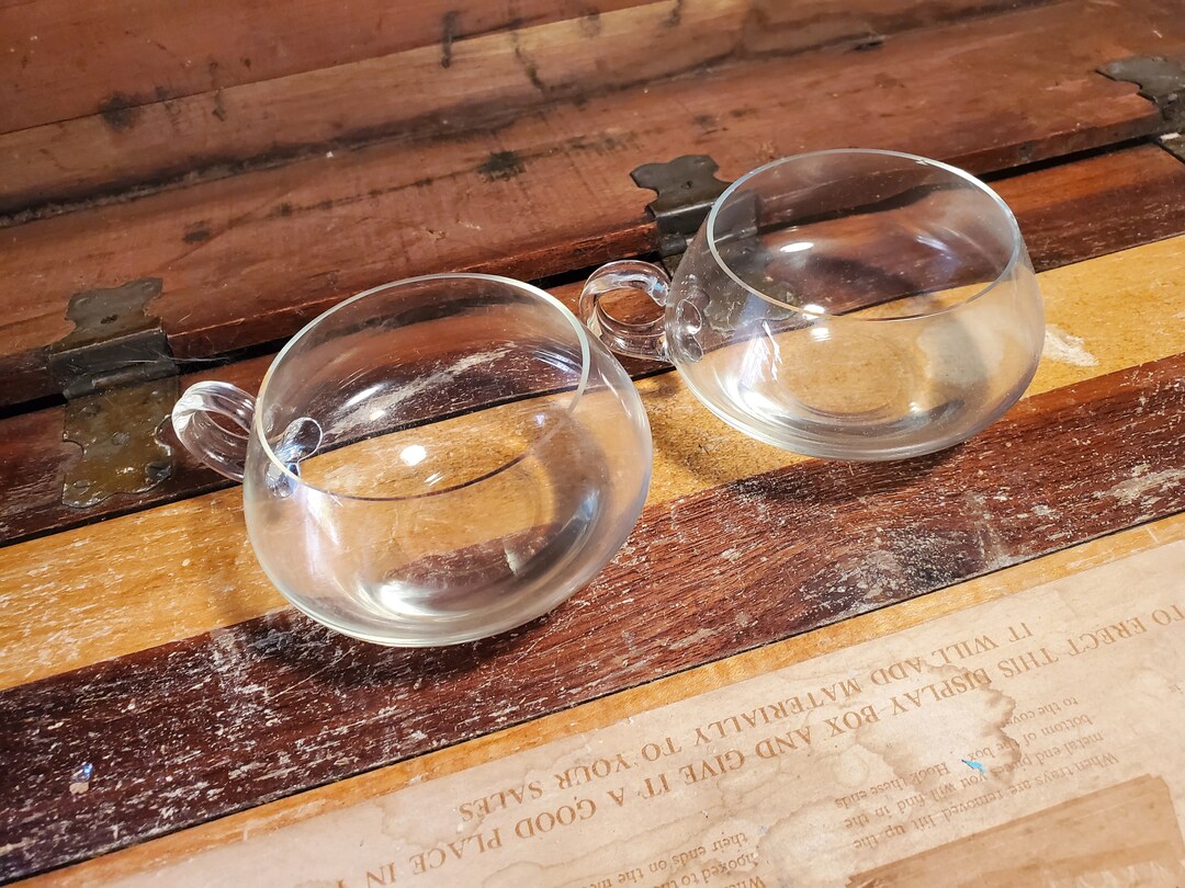 Punch Cups Glass Excelsior by Colony Vintage - Etsy