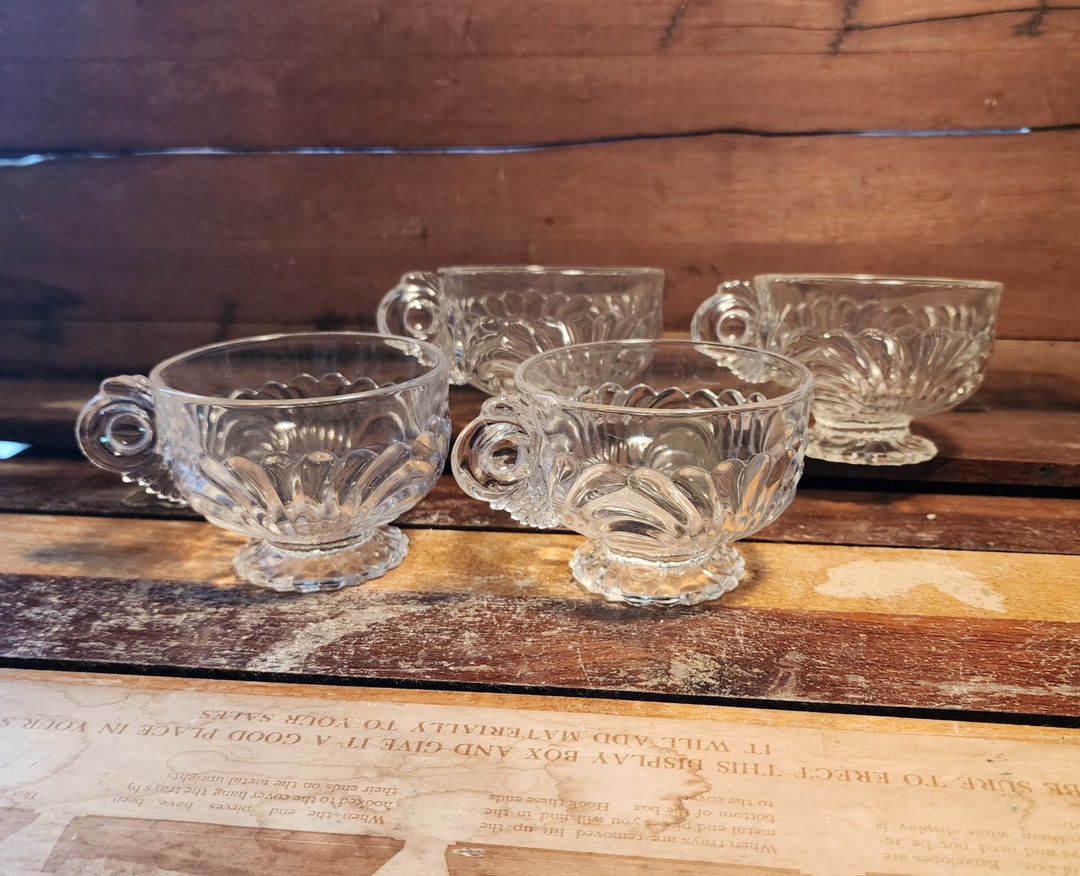 Cups Caprice Cambridge Glass Vintage - Etsy