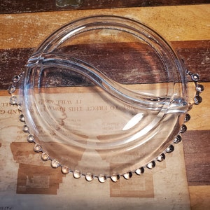 Nappy, Handled Plate, Oval Tray, Divided Relish Candlewick Imperial ...