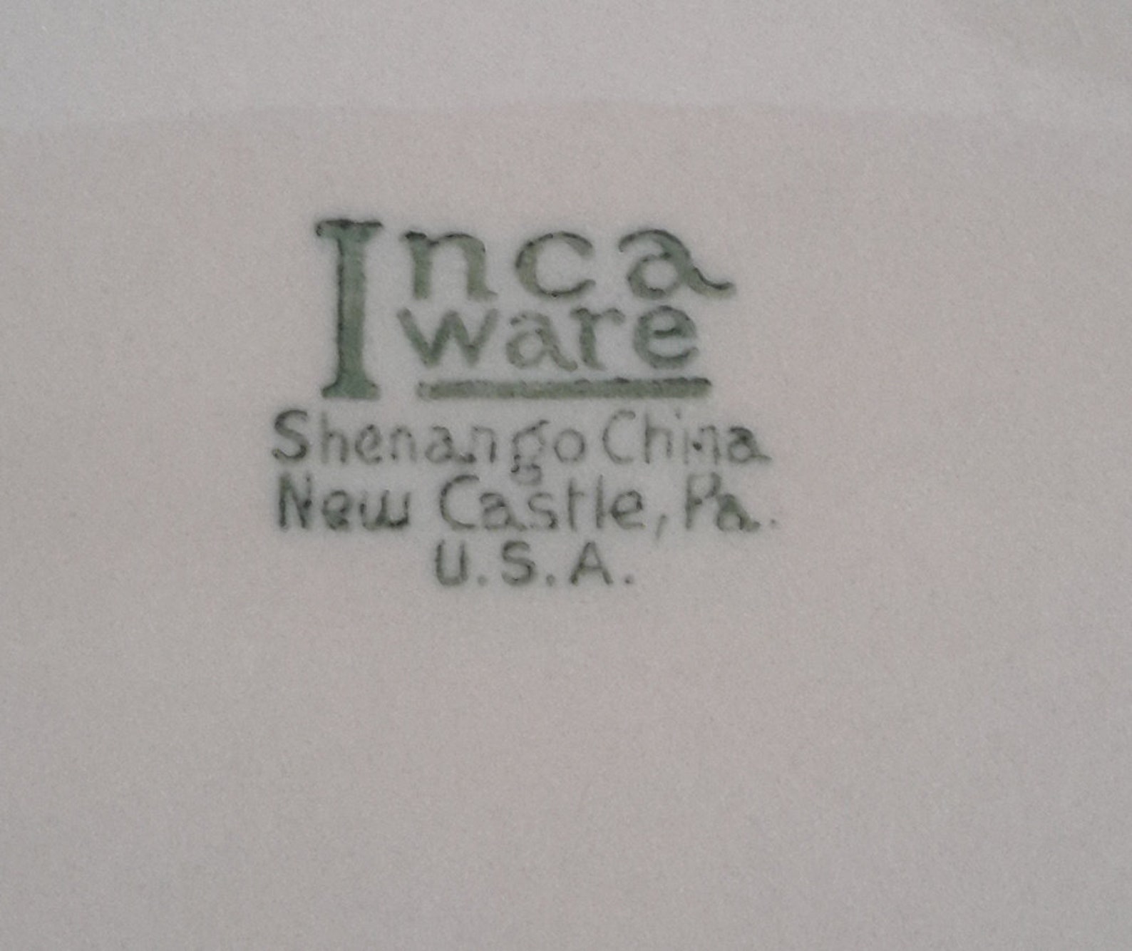 Inca Ware Edgemere Shenango China Oval Plate Tan Restaurant | Etsy