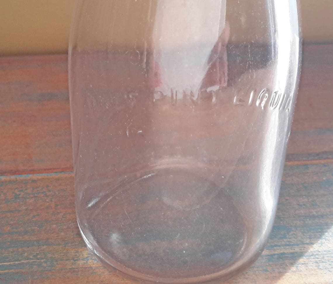 1/2 pint Dairy Milk bottle Vintage | Etsy