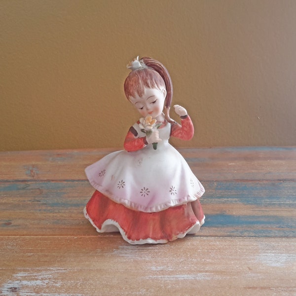 Lefton Flower Figurine - Etsy