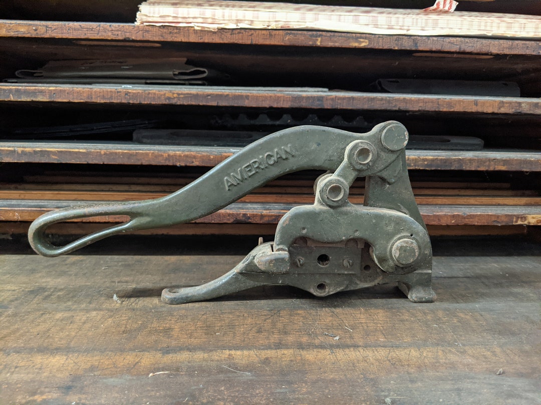 Antique Printing Rule Cutter for Trimming Lead, Patented 1900. - Etsy
