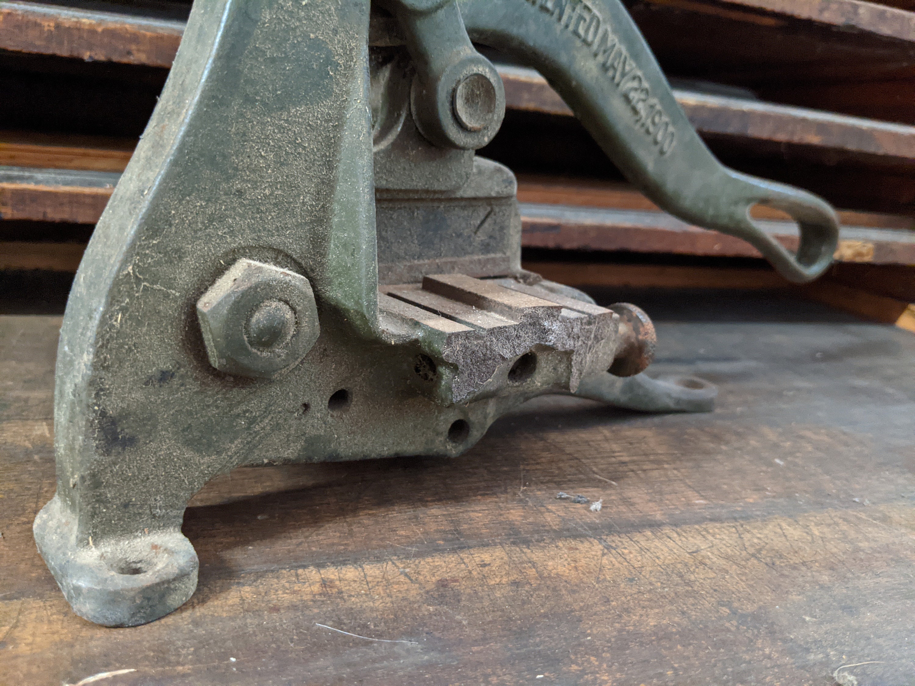 Antique Printing Rule Cutter for Trimming Lead, Patented 1900. - Etsy UK