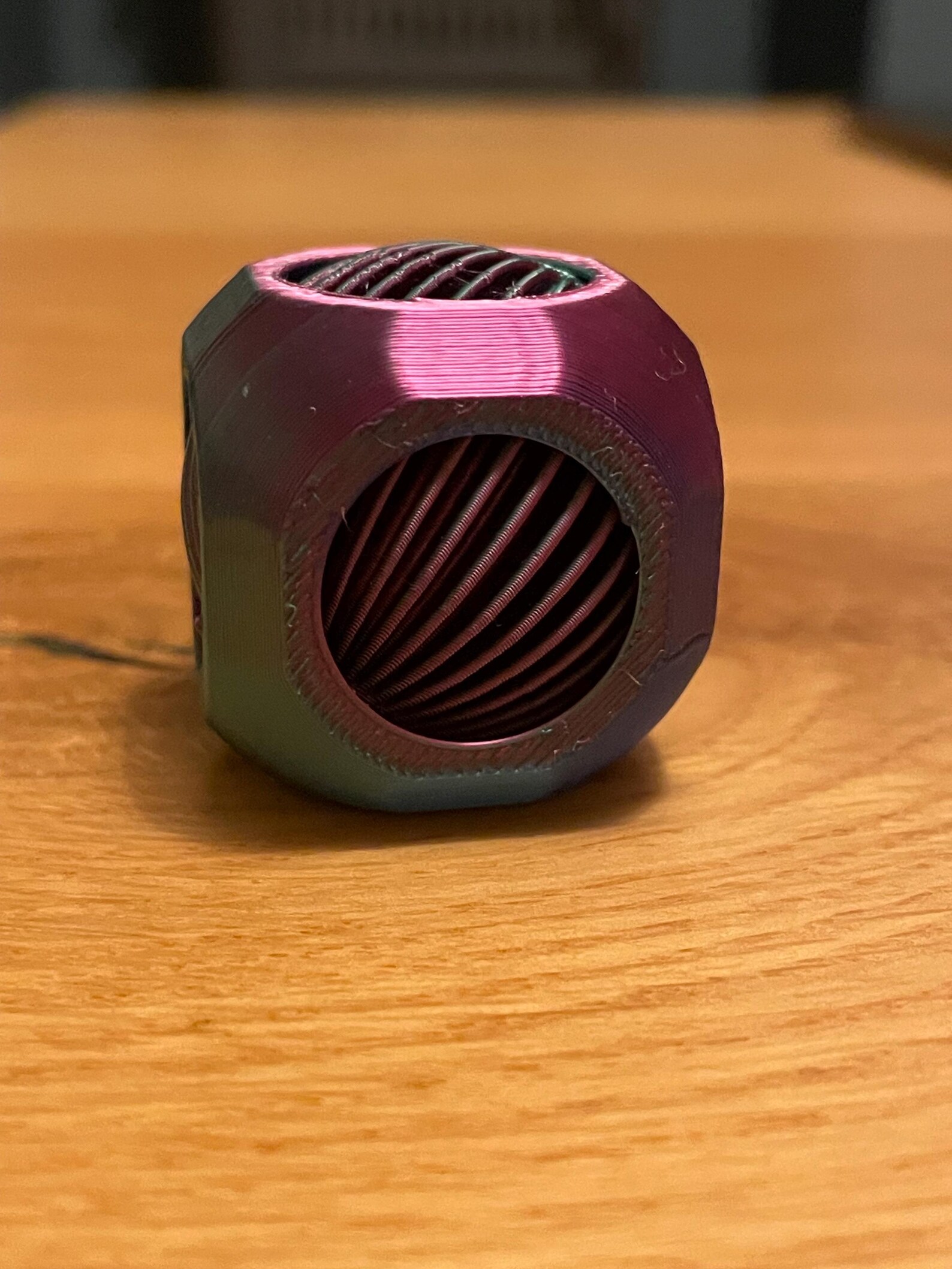 3d Printed Gyro Cube Fidget Spinner - Etsy
