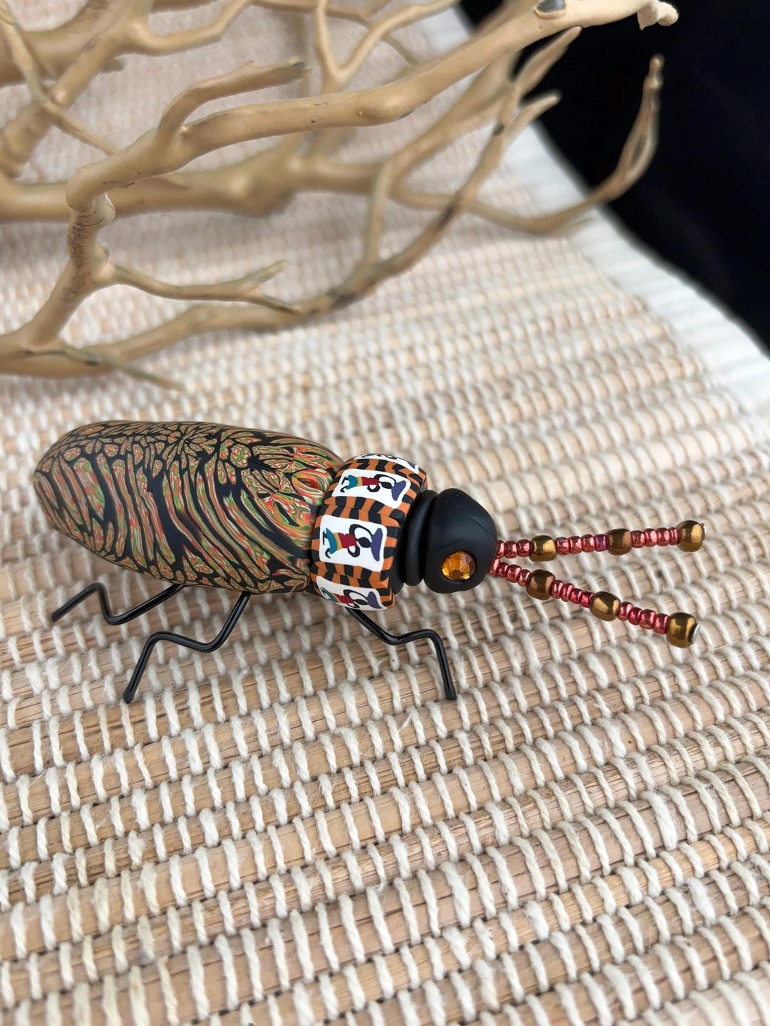 Bug Sculpture, Beetle Sculpture, Insect Sculpture, Whimsical Sculpture ...