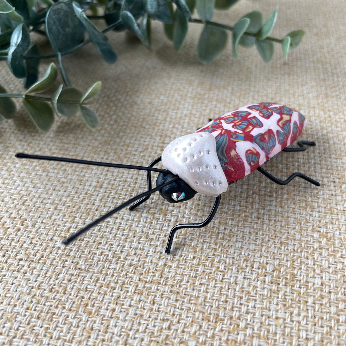 Bug Sculpture, Beetle Sculpture, Insect Sculpture, Whimsical, Colorful ...