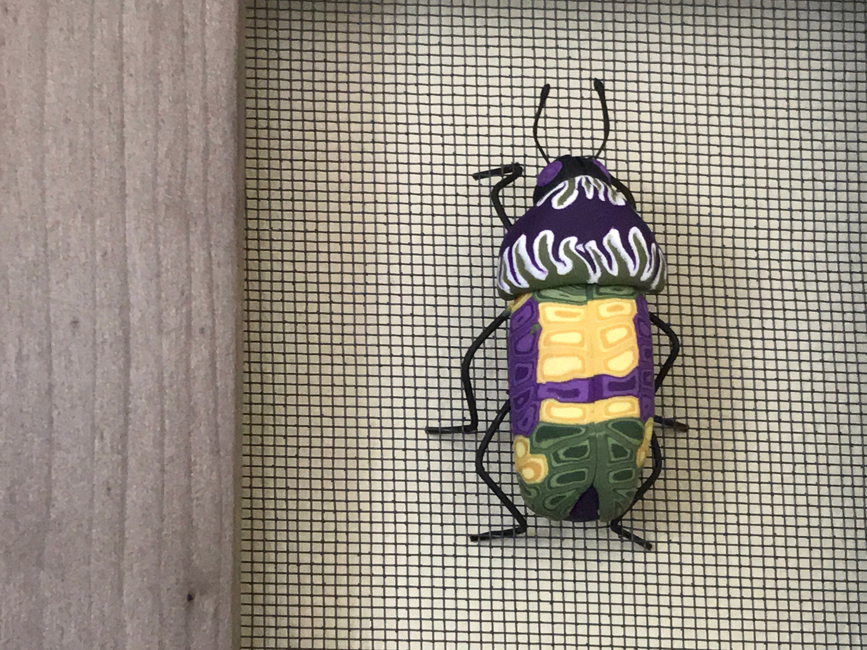 Whimsical Bug Beetle Insect Sculpture Frame Screen Wall Art 410 - Etsy