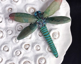 Polymer Clay Dragonfly | Etsy